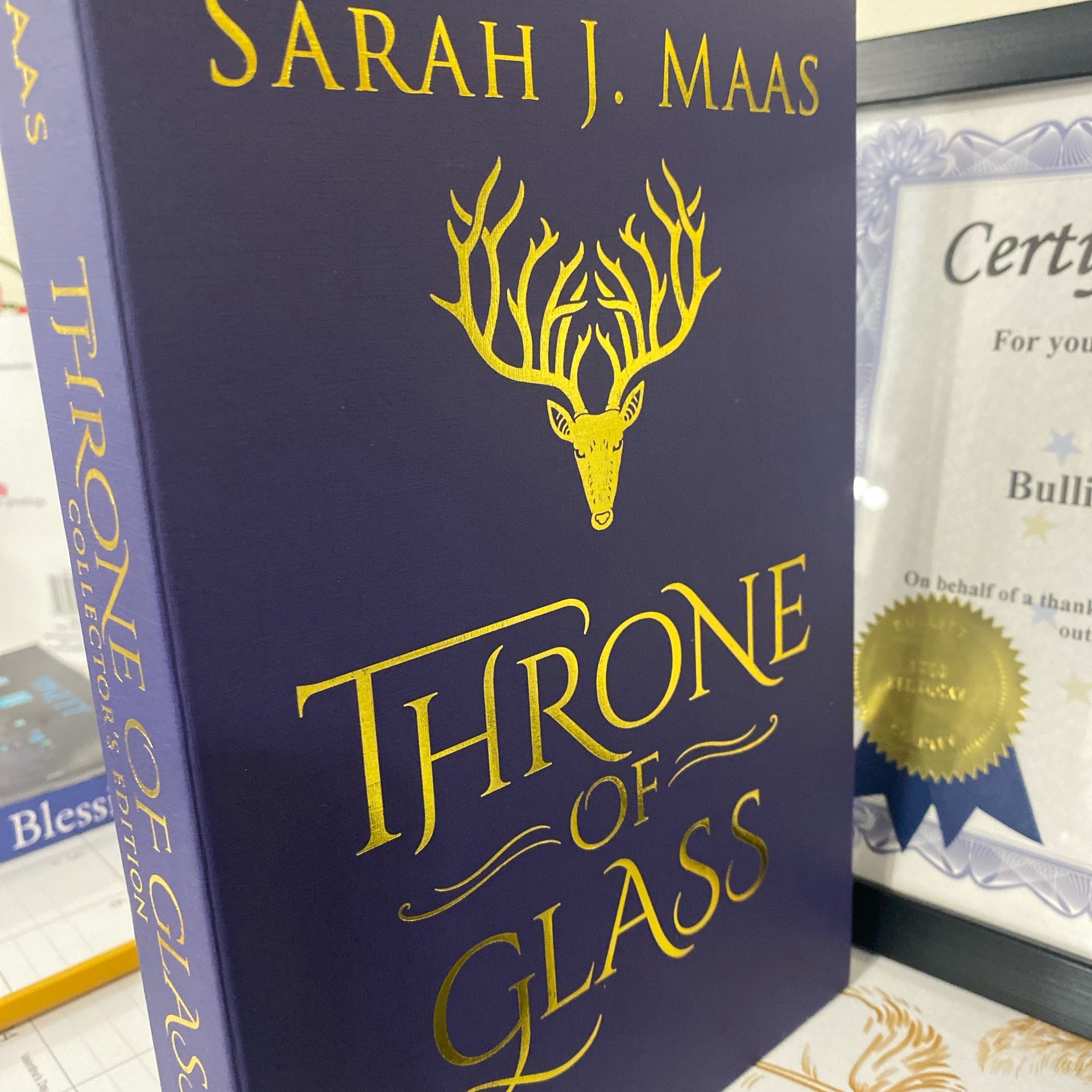 Throne of glass special edition | Main Book Hook